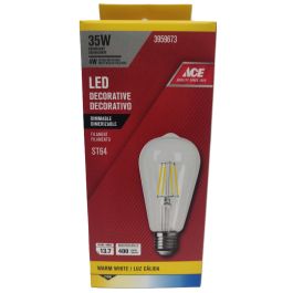 Ace Led Decorative Bulb Clear A60 E27 4w (3959673) | H&B Hardware and ...