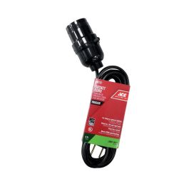 Ace Extension Cord with Socket 18/2 SPT-2 9 ft (30132) | H&B Hardware ...