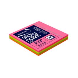 Studmark Removable Sticky Notes Neon 3 x 3 | H&B Hardware and Lumber Inc